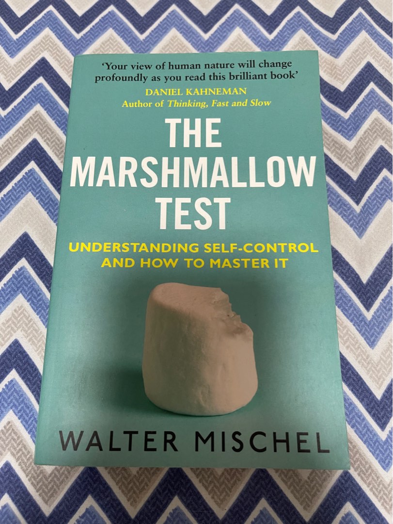 The Marshmallow Test - Walter Mischel, Hobbies & Toys, Books ...