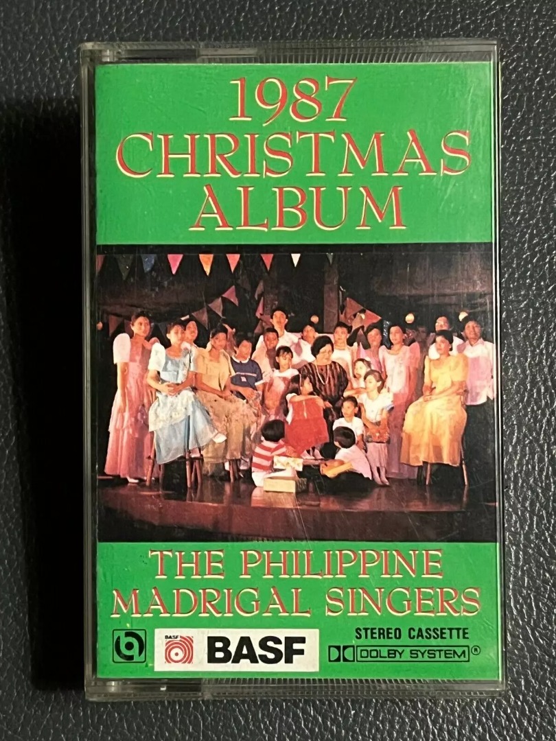 THE PHILIPPINE MADRIGAL SINGERS 1987 Christmas Album PHILIPPINES OPM ...