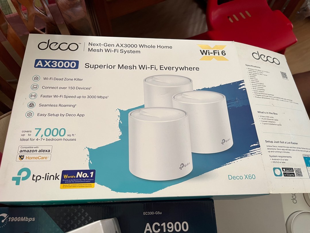 TP-Link deco AX3000, Computers & Tech, Parts & Accessories, Networking ...