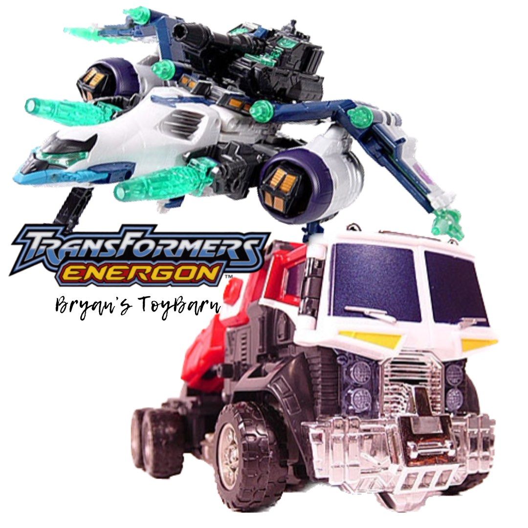 Transformers Energon Powerlinx Optimus Prime & Megatron 20th ...