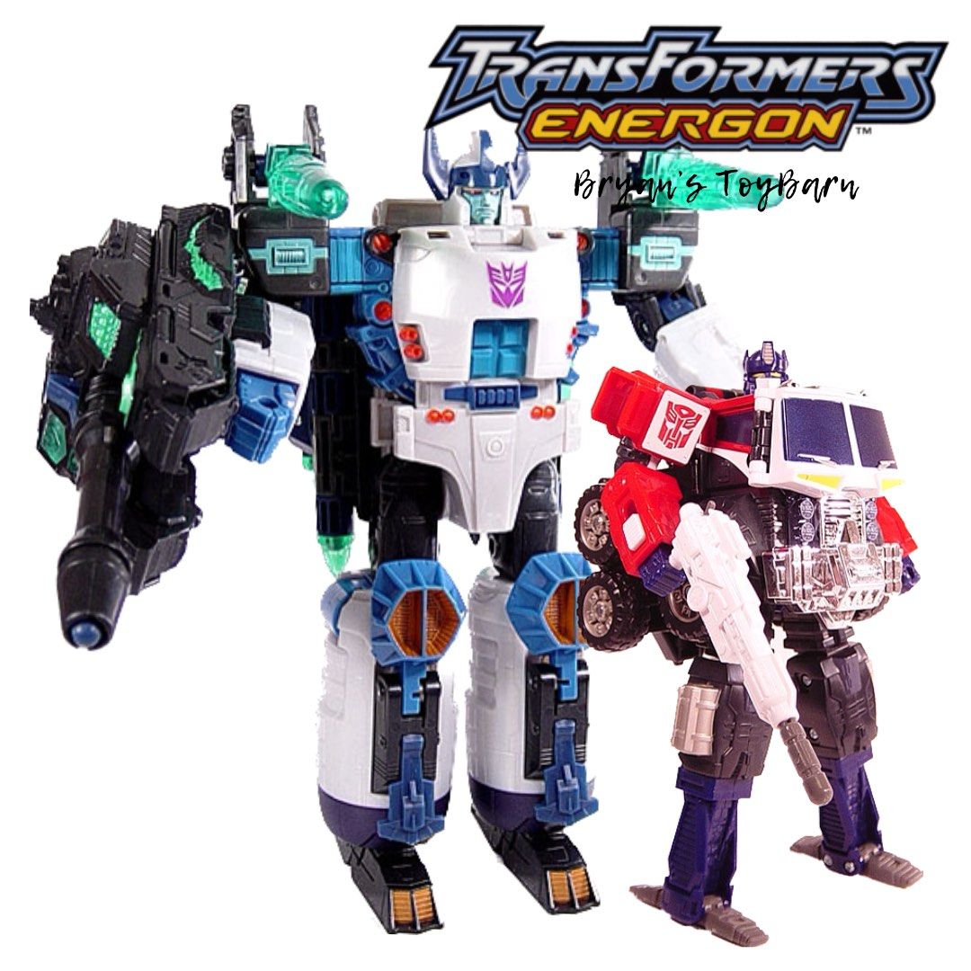 Transformers Energon Powerlinx Optimus Prime & Megatron 20th ...