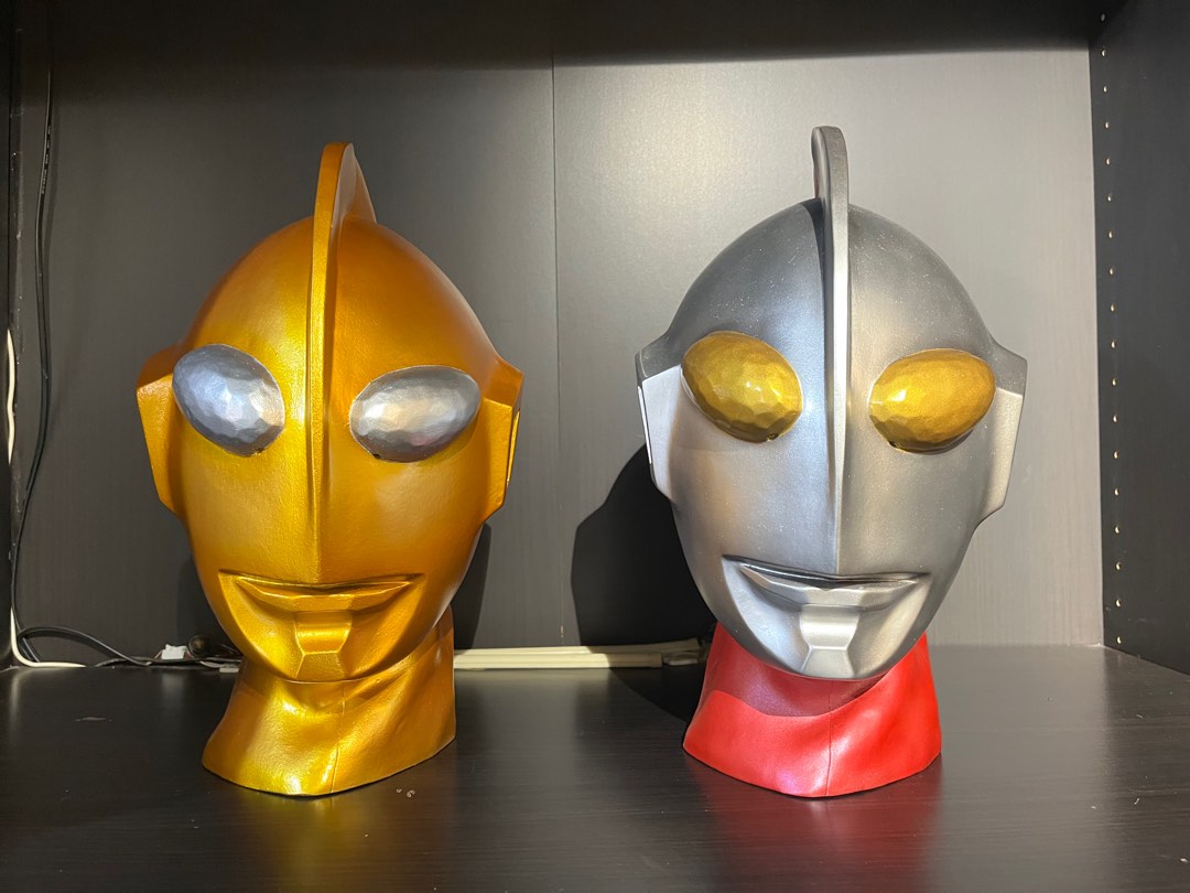 Tsuburaya Chaiyo Ultraman Ruishi Life Size Vinly Heads, Hobbies & Toys ...