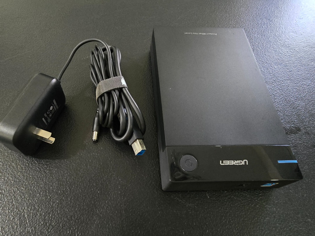 UGREEN External Hard Drive Enclosure 3.6 USB 3.0 to SATA Hard Disk Case ...