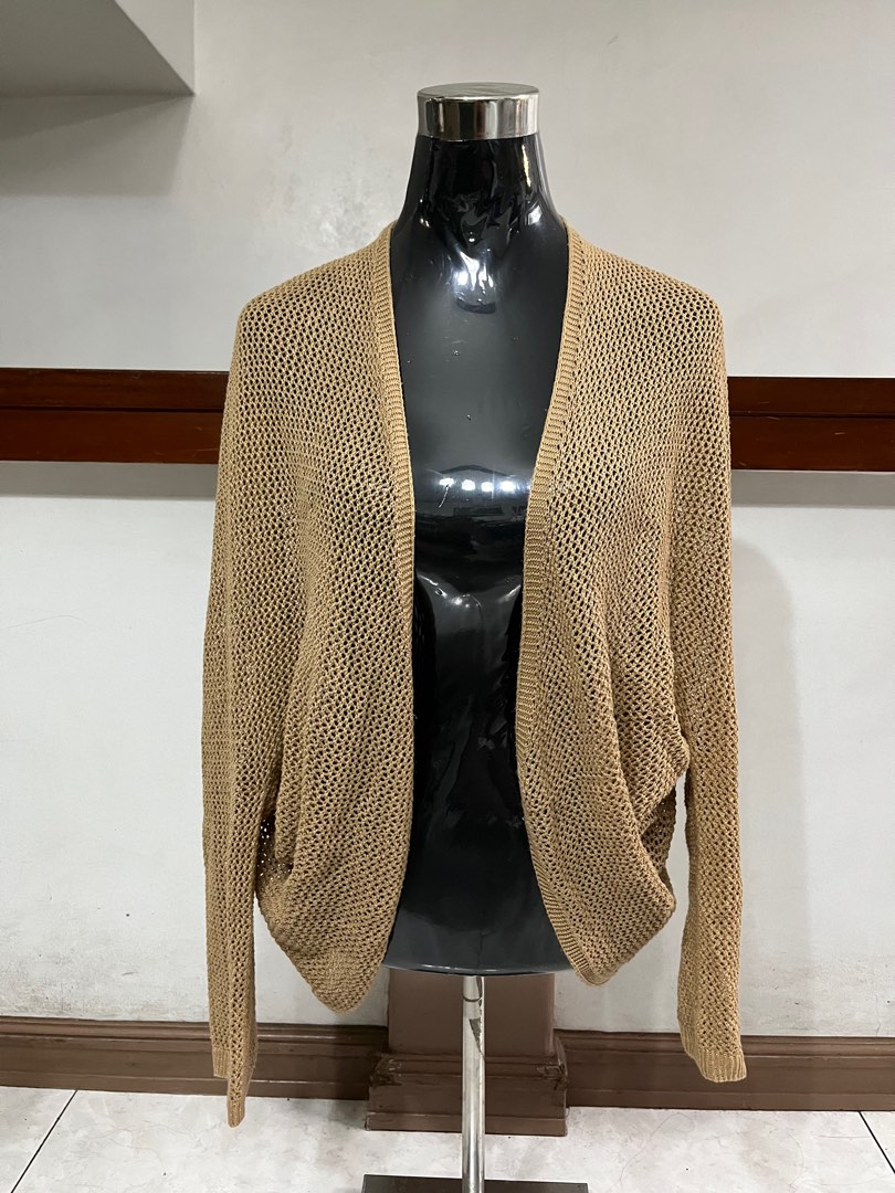 UNIQLO 3D Knit Mesh Cardigan, Women's Fashion, Coats, Jackets and ...