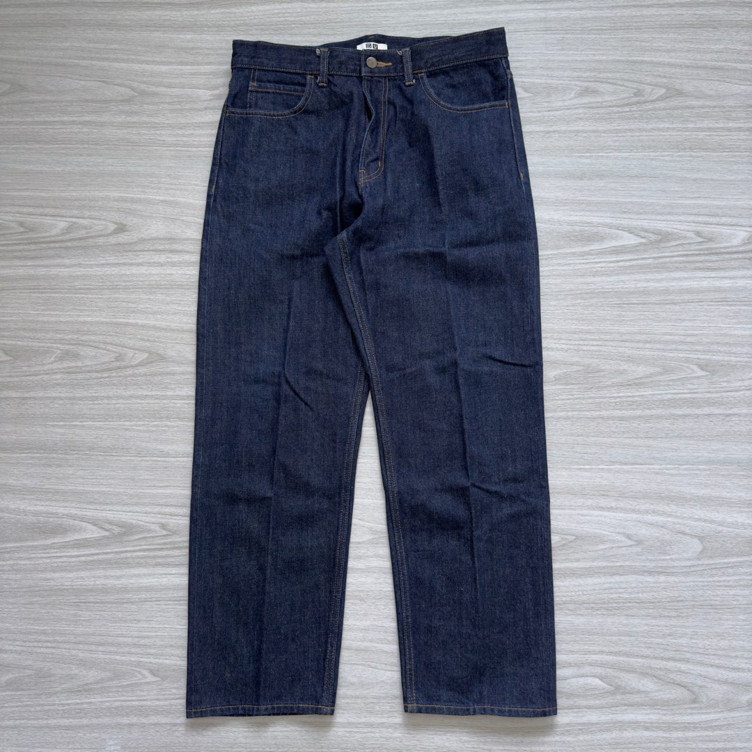 Uniqlo U Selvedge Jeans, Men's Fashion, Bottoms, Jeans on Carousell