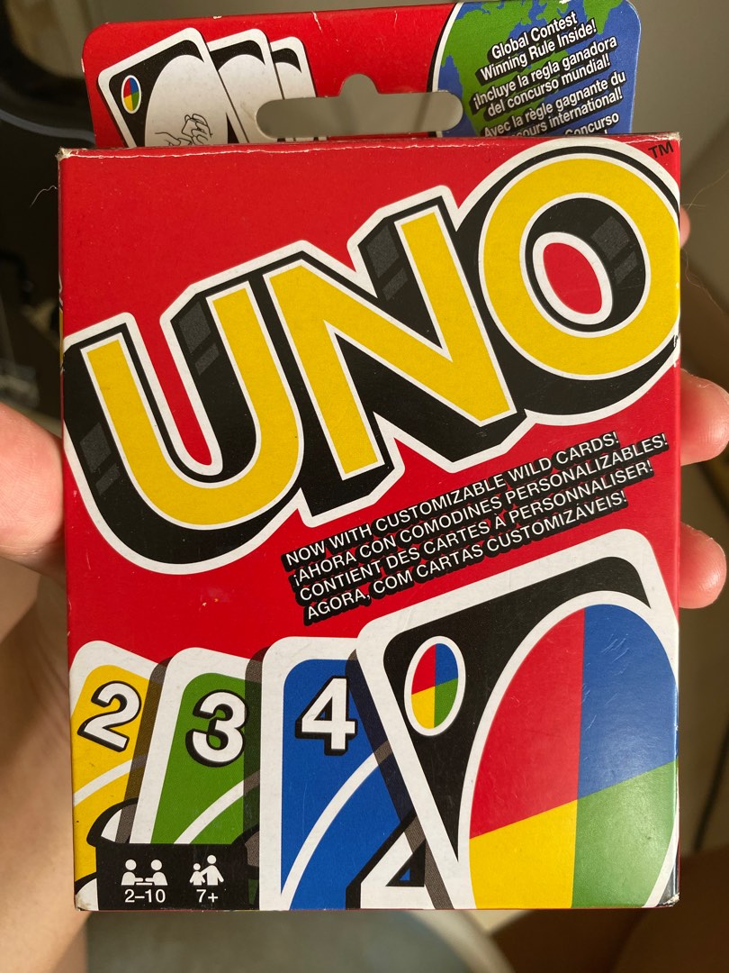 uno with customisable wildcard, Hobbies & Toys, Toys & Games on Carousell
