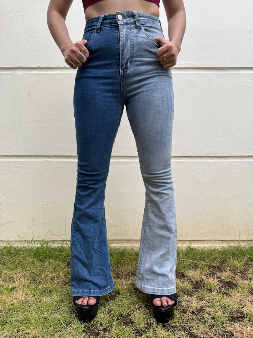 Vintage celana cutbray cut bray flare 2 warna jeans denim ( y2k, baggy ...