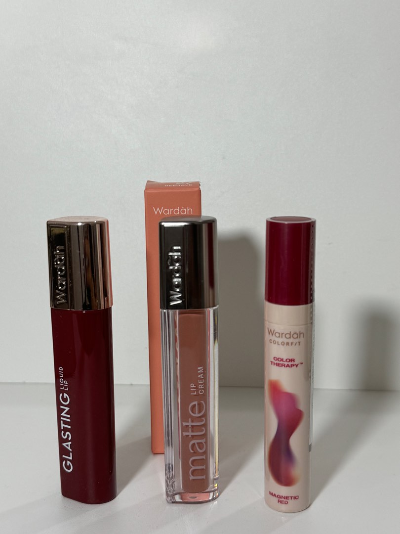 Wardah Colorfit Color Therapy (lip tint), Kesehatan & Kecantikan, Rias ...