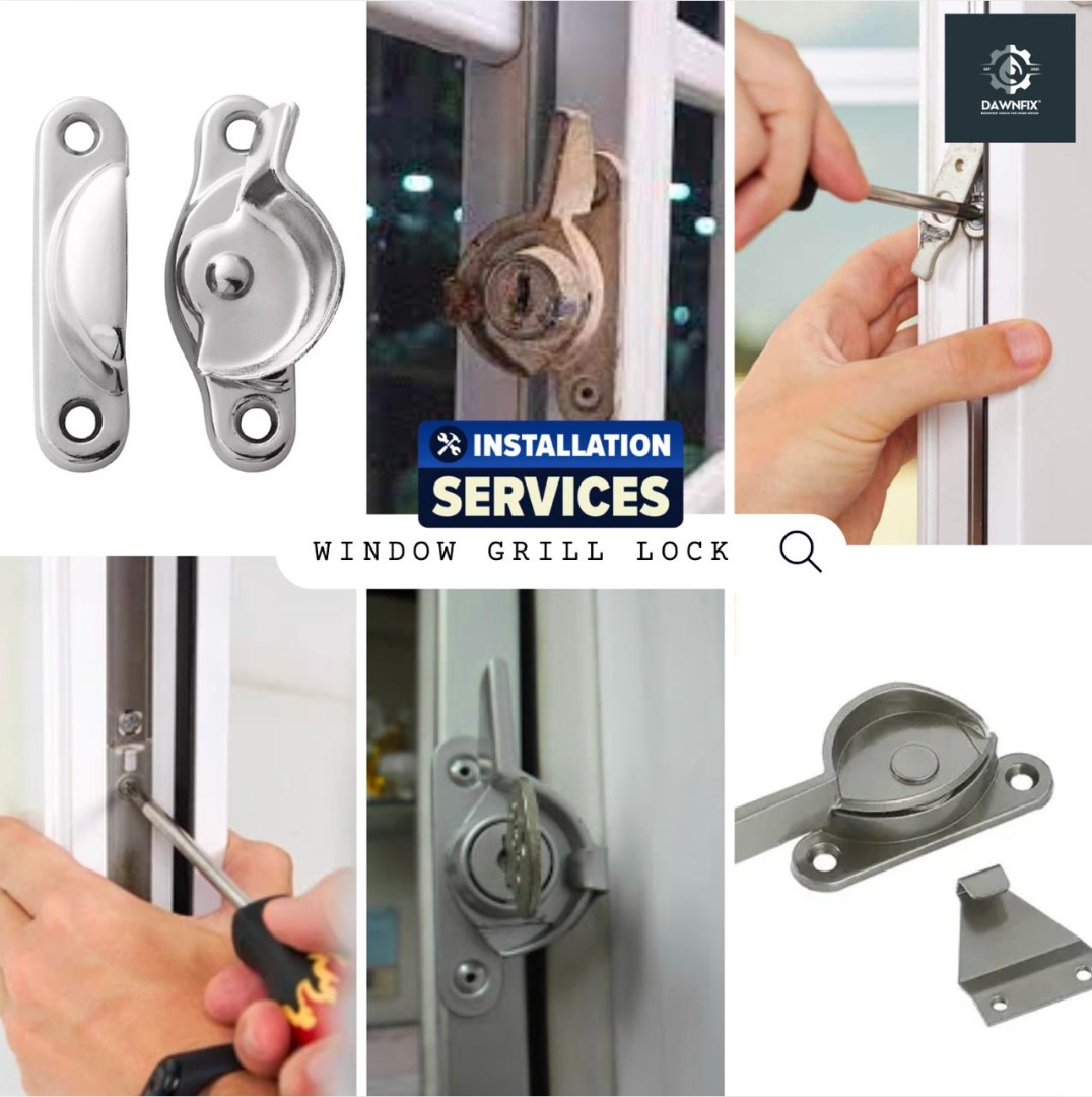 Window Casement / Lock w Key / Door & Window Hardware / Hook On ...