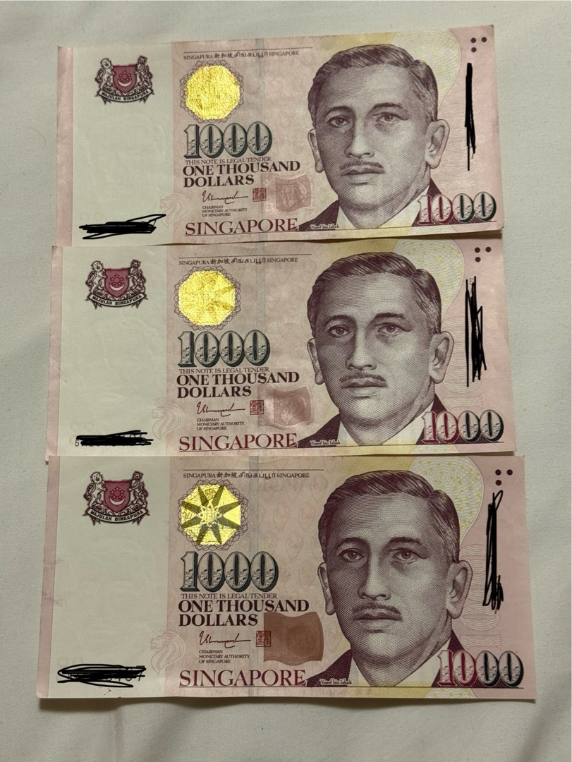 $1000 note, Hobbies & Toys, Memorabilia & Collectibles, Currency on ...