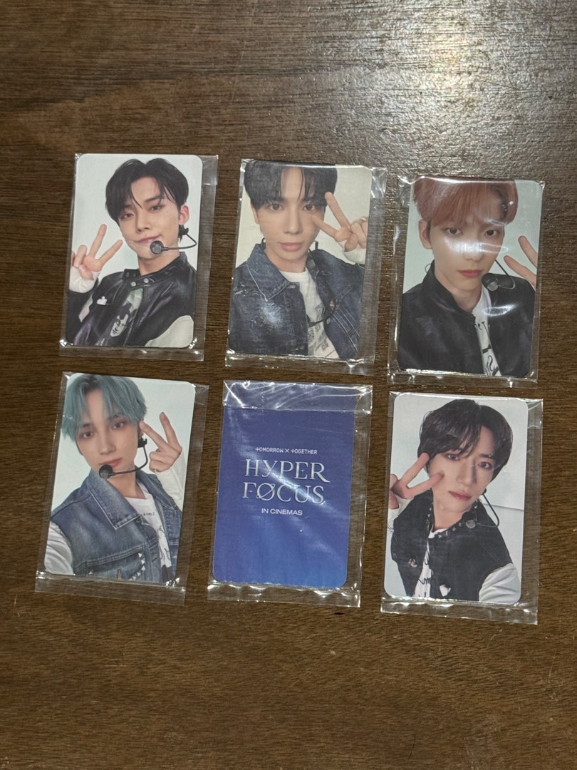 [100% ORIGINAL] TxT Photocards (Together x Tomorrow Hyper Focus ...