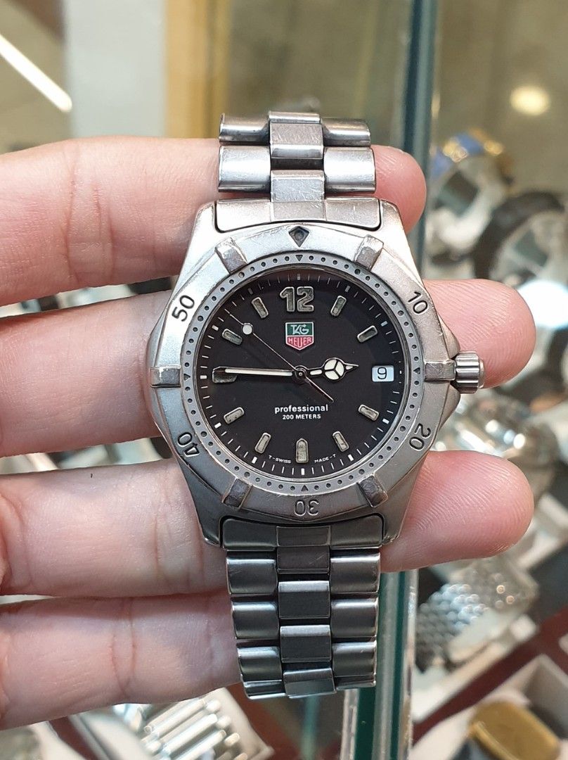 2nd Tag H Profesional WK1112 Quartz 39mm Fulloriginal Normal Jam&Box ...
