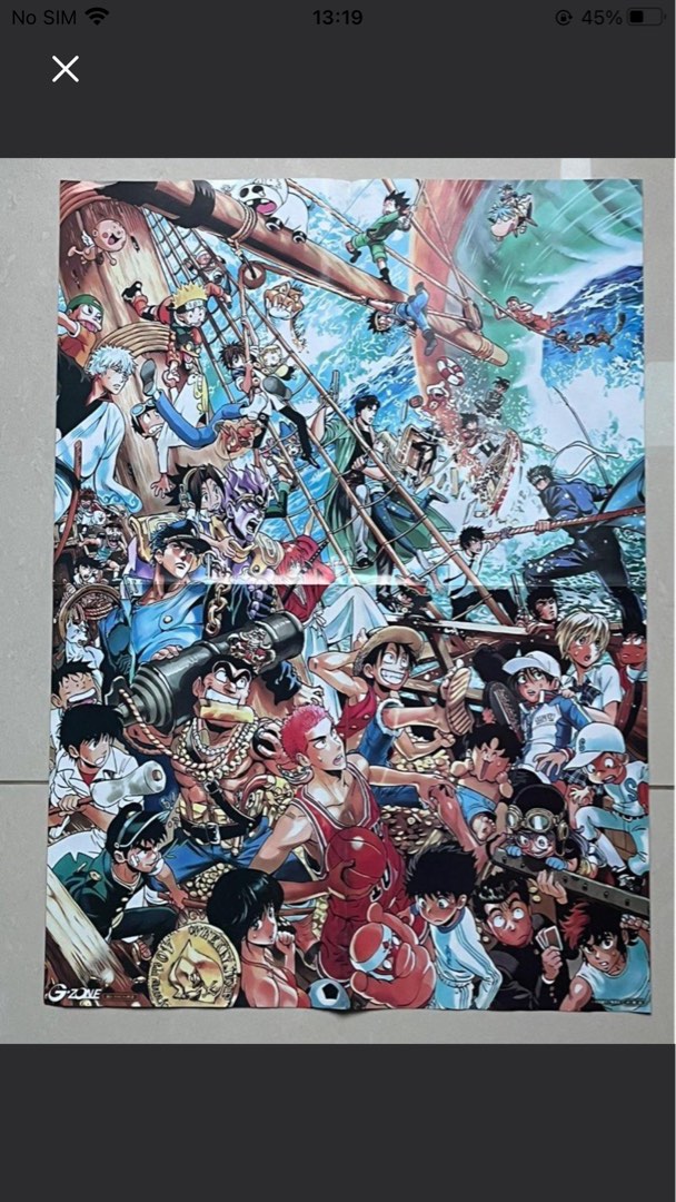 全日本 動畫 海報 Japan comic poster, 興趣及遊戲, 書本 & 文具, 漫畫 - Carousell