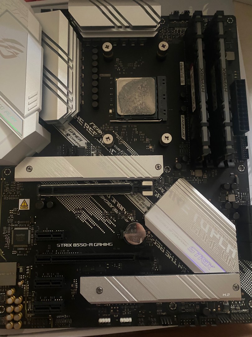 COMBO MOBO+CPU+RAM (MOBO ASUS b550-A GAMING + RYZEN 5 5500 + 16GB ...