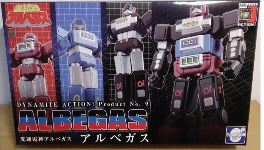 全新未開 Evolution Toy Dynamite Action Albegas 光速電神, 興趣及遊戲, 玩具 & 遊戲類 ...