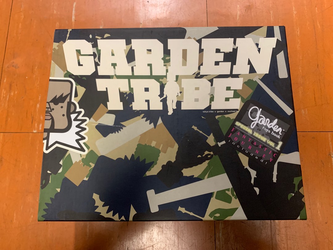 全新未開 Michael Lau x Tokyo Tribe Garden Crazysmiles - Garden Tribe GT007 方羅搪膠 vinyl, 興趣及遊戲, 玩具 ...