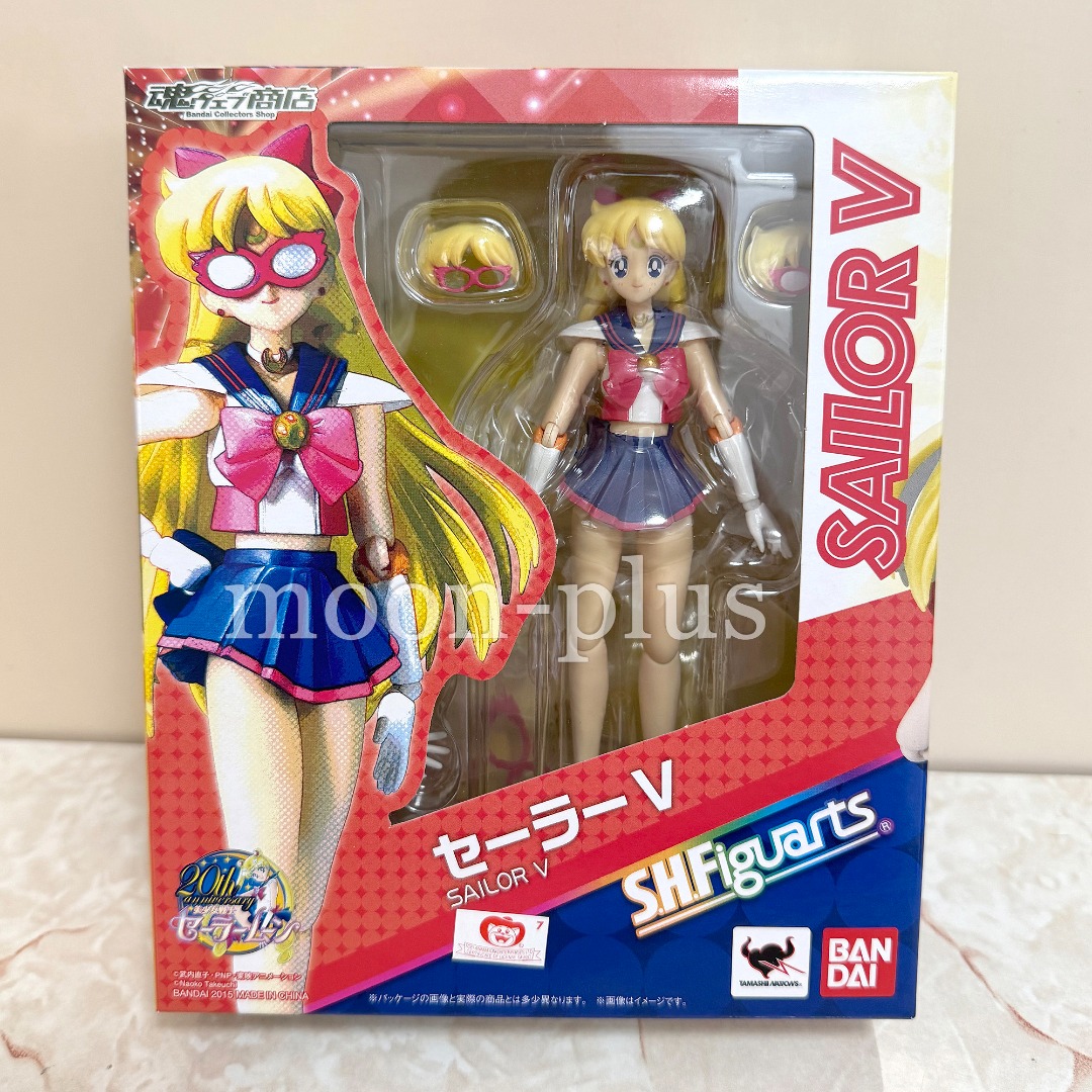 【全新】【魂限】美少女戰士 Sailor Moon - Sailor V 手動Figure S.H.Figuarts, 興趣及遊戲, 玩具 ...