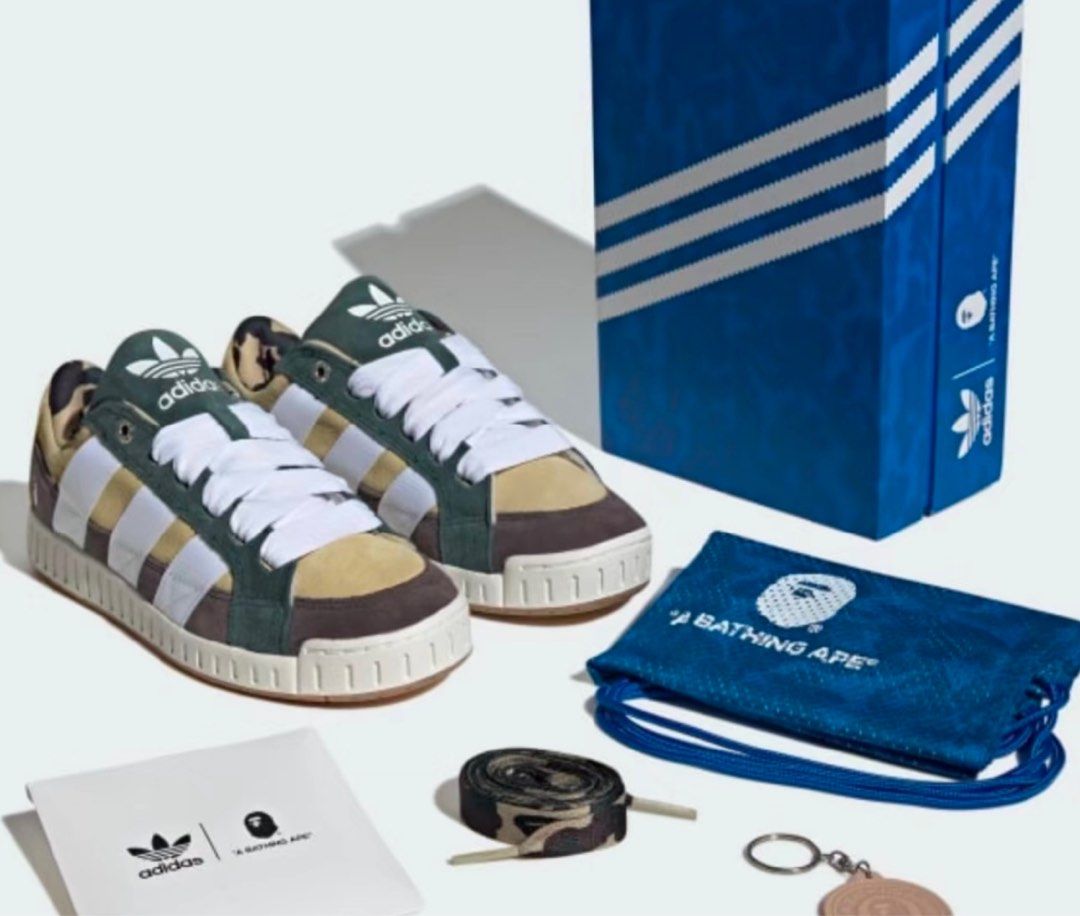 Adidas x A Bathing Ape BAPE NRTN (Sand), Men's Fashion, Footwear ...
