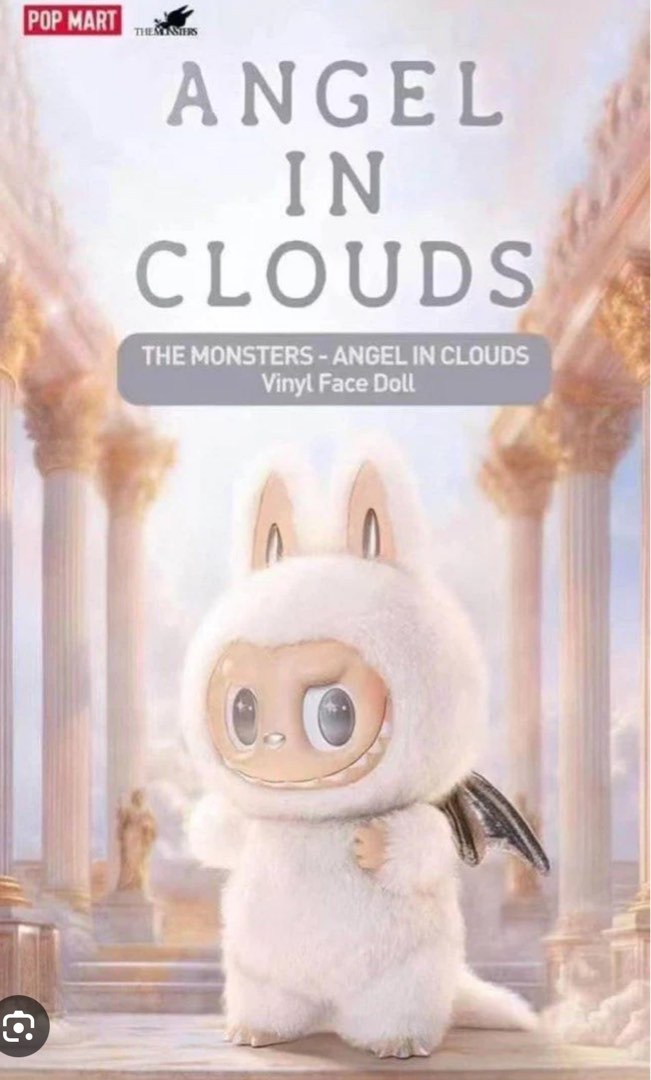 Angel in Clouds Labubu Zimomo, Hobbies & Toys, Toys & Games on Carousell
