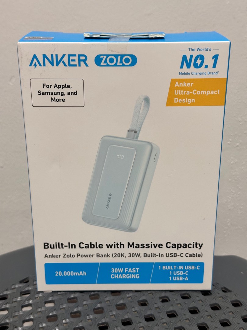 Anker Zolo 20000 mah Bnew, Mobile Phones & Gadgets, Mobile & Gadget ...