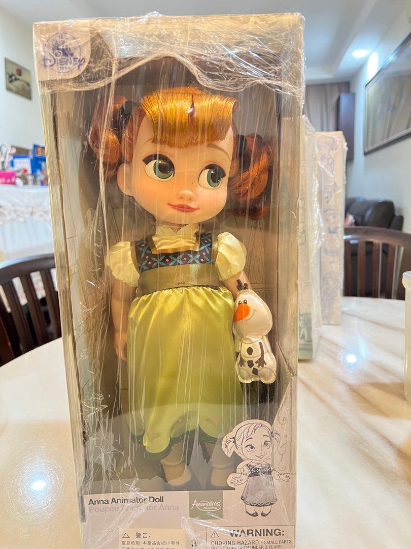 Anna Frozen - Disney Animator Doll Collection, Hobbies & Toys, Toys ...