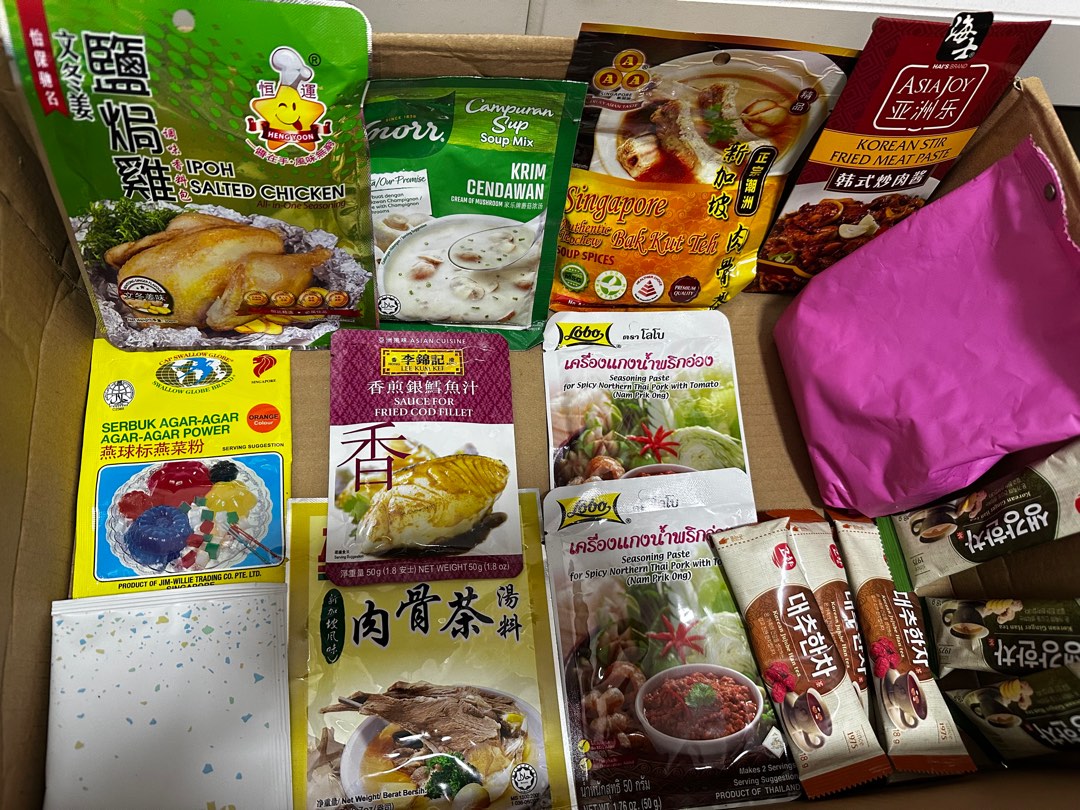 Assorted instant foods condiments/sauce brand new, Food & Drinks ...