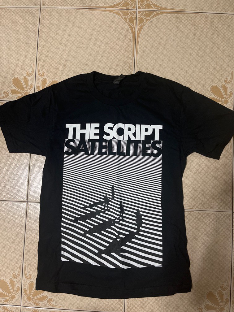 Authentic The Script Satellite tour merchandise top, Men's Fashion ...