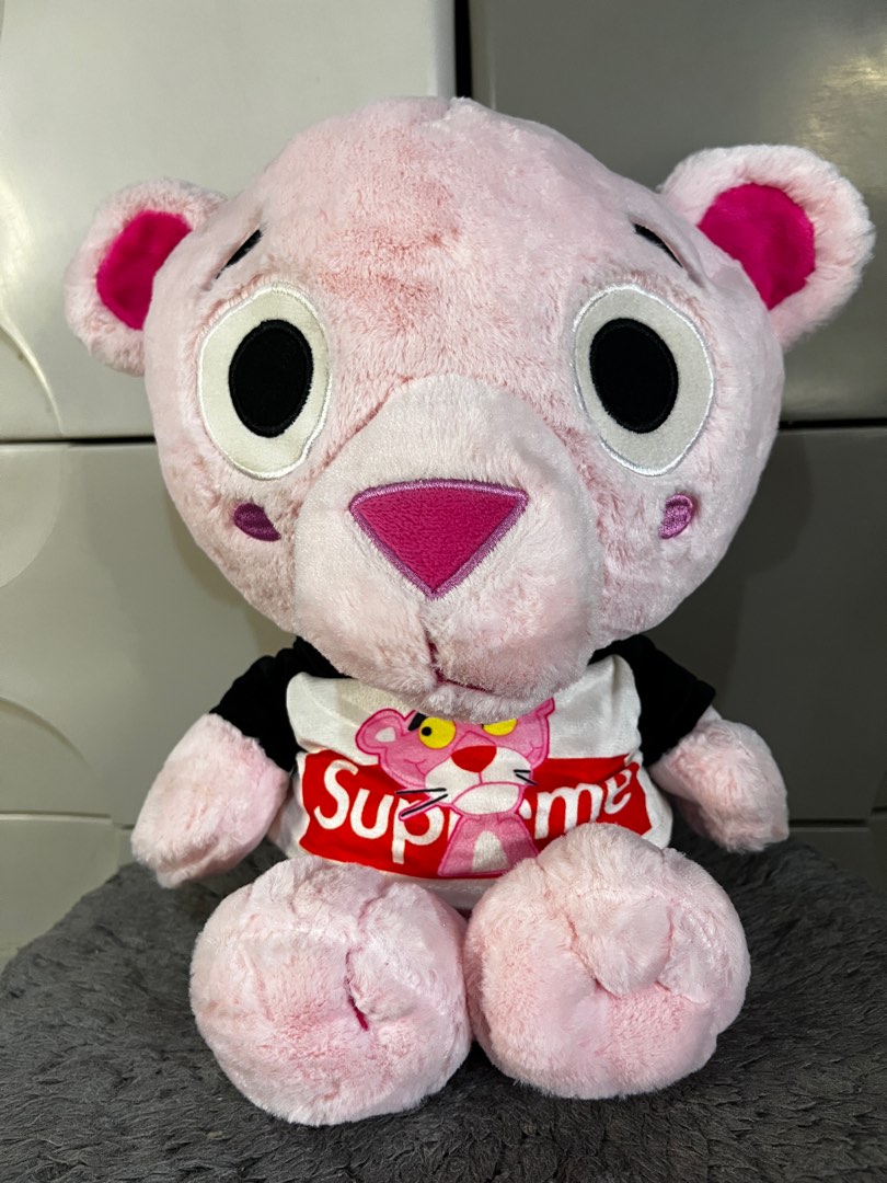 Baby Pink Panther The Movie in Supreme Shirt Organizer x Plush/Stufftoy ...