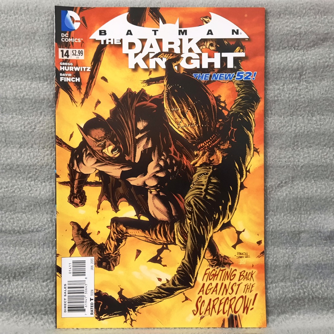Batman: The Dark Knight #14 (DC Comics) David Finch, Gregg Hurwitz ...
