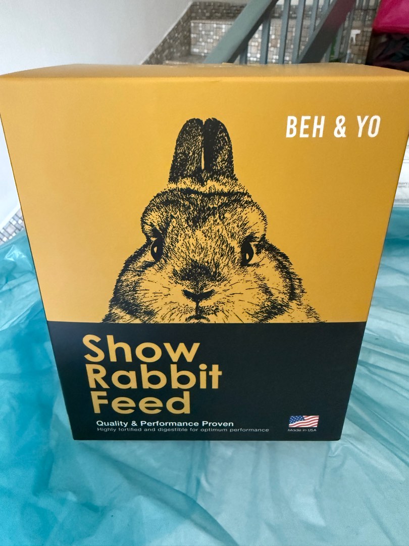 Beh & Yo Show Rabbit Feed 600g, Food & Drinks, Other Food & Drinks on ...