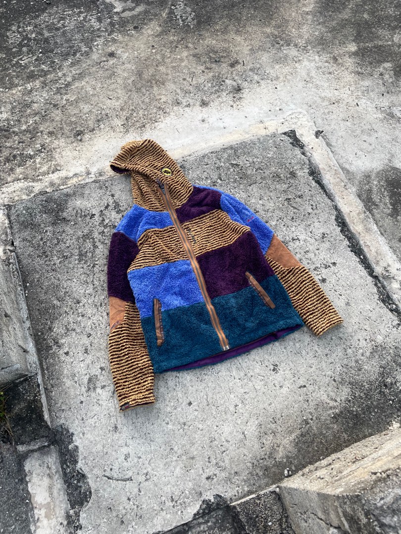 Black Yak Multicolor Fleece Sweater, Women's Fashion, Coats, Jackets ...