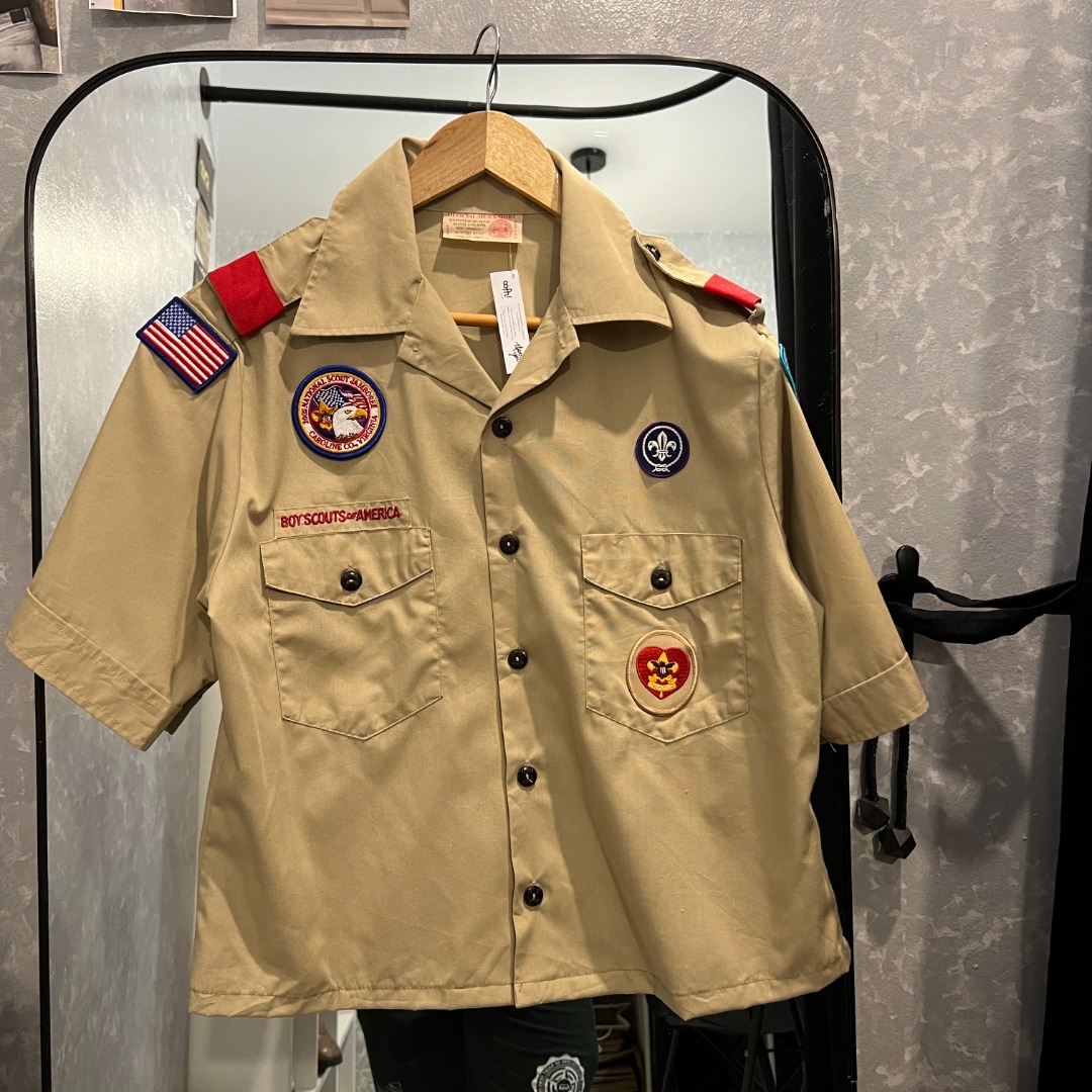 Boy Scout Uniform Cropped Polo, Men's Fashion, Tops & Sets, Tshirts ...