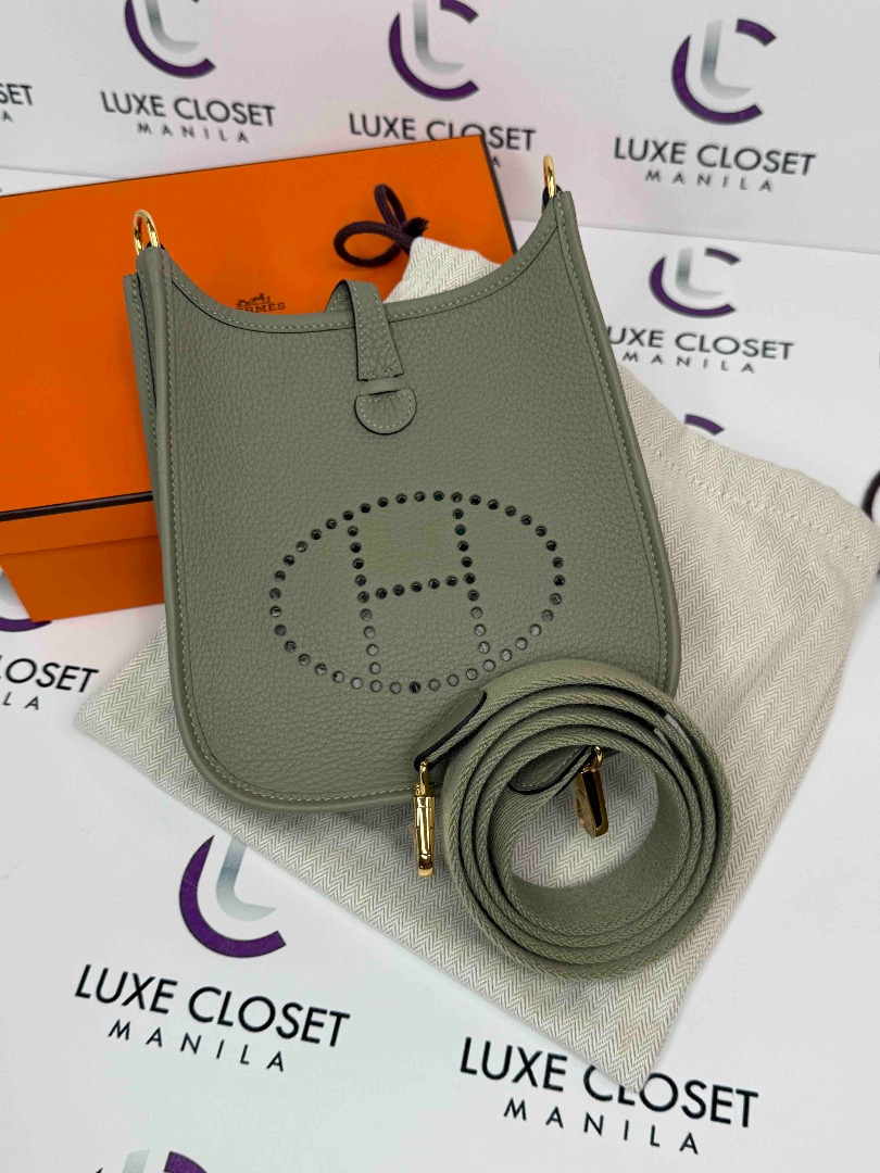 BRAND NEW HERMES TPM IN GOLD HARDWARE, Luxury, Bags & Wallets on Carousell