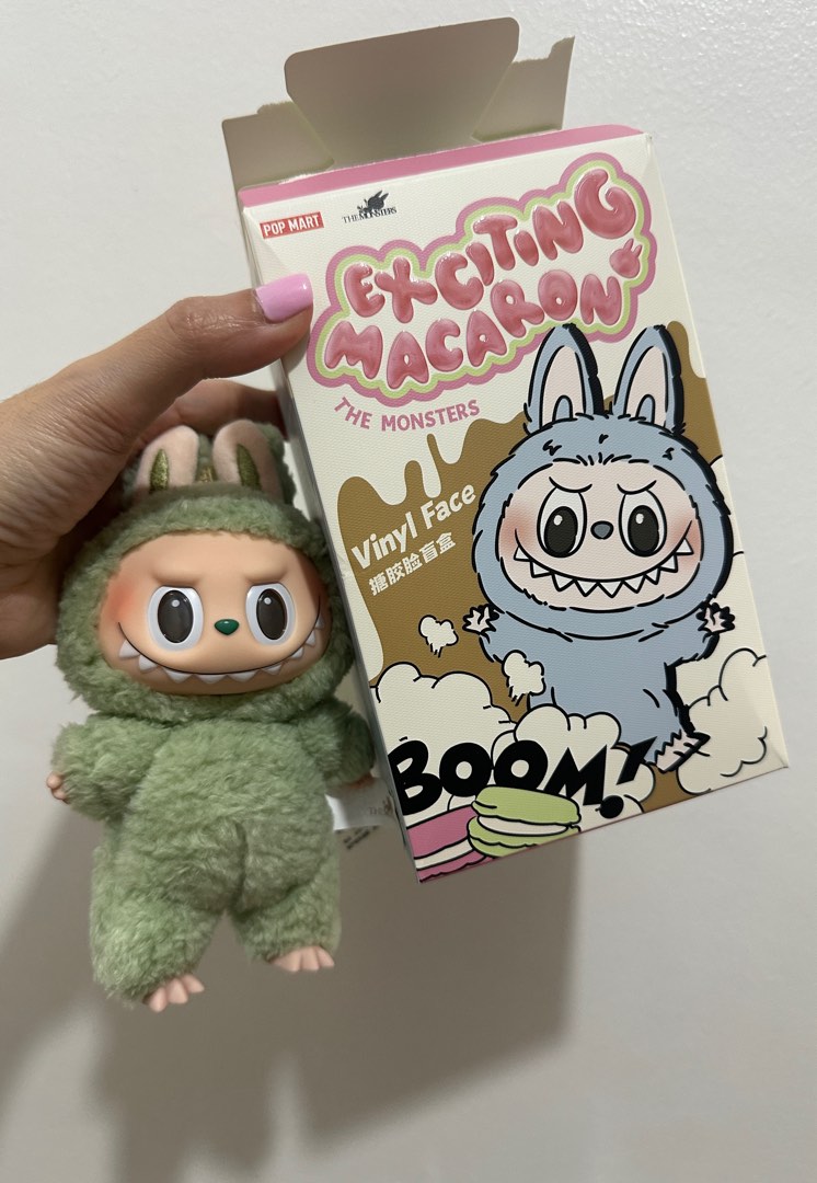 Brandnew Unused Authentic Labubu in Green Grape, Hobbies & Toys, Toys ...