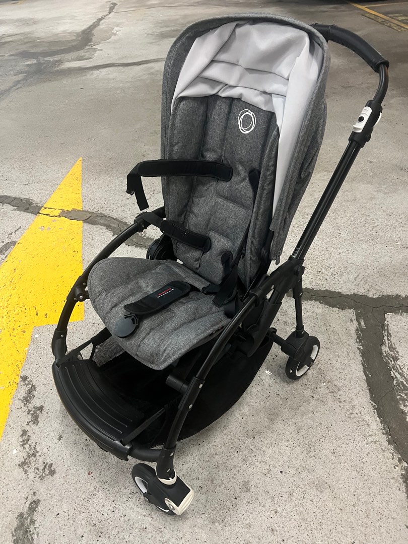 Bugaboo Bee5 Complete Stroller with Aluminum Frame with Grey Melange ...