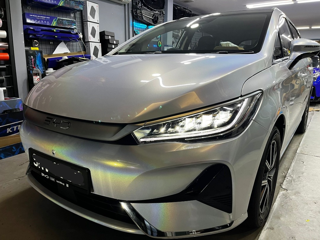 BYD M6 Vinyl Car Wrap Colour Change Not Spray, Car Accessories ...