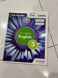 CAMBRIDGE CHECKPOINT ENGLISH CHECKPOINT 1 & 2 & 3 . (RM25 EACH ...