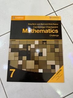 CAMBRIDGE CHECKPOINT MATHEMATICS COURSEBOOK, Hobbies & Toys, Books ...