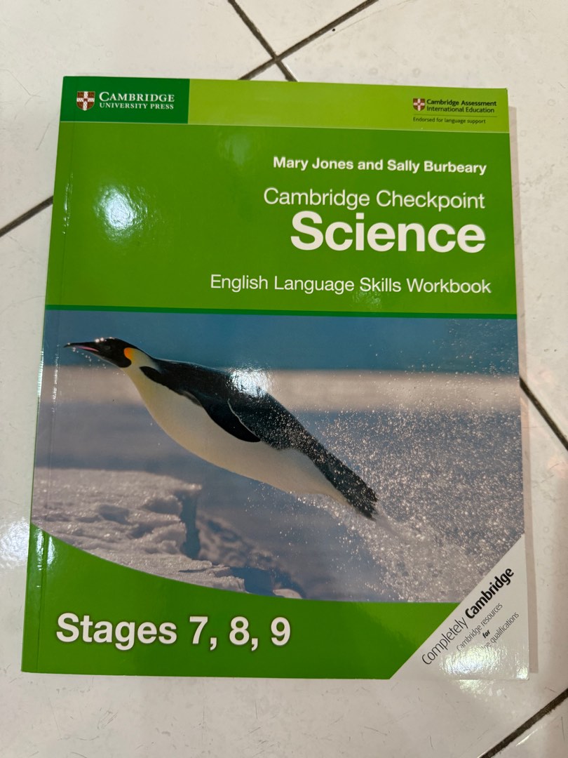 Cambridge Checkpoint Science English Language Skills Workbook Stages 7 ...