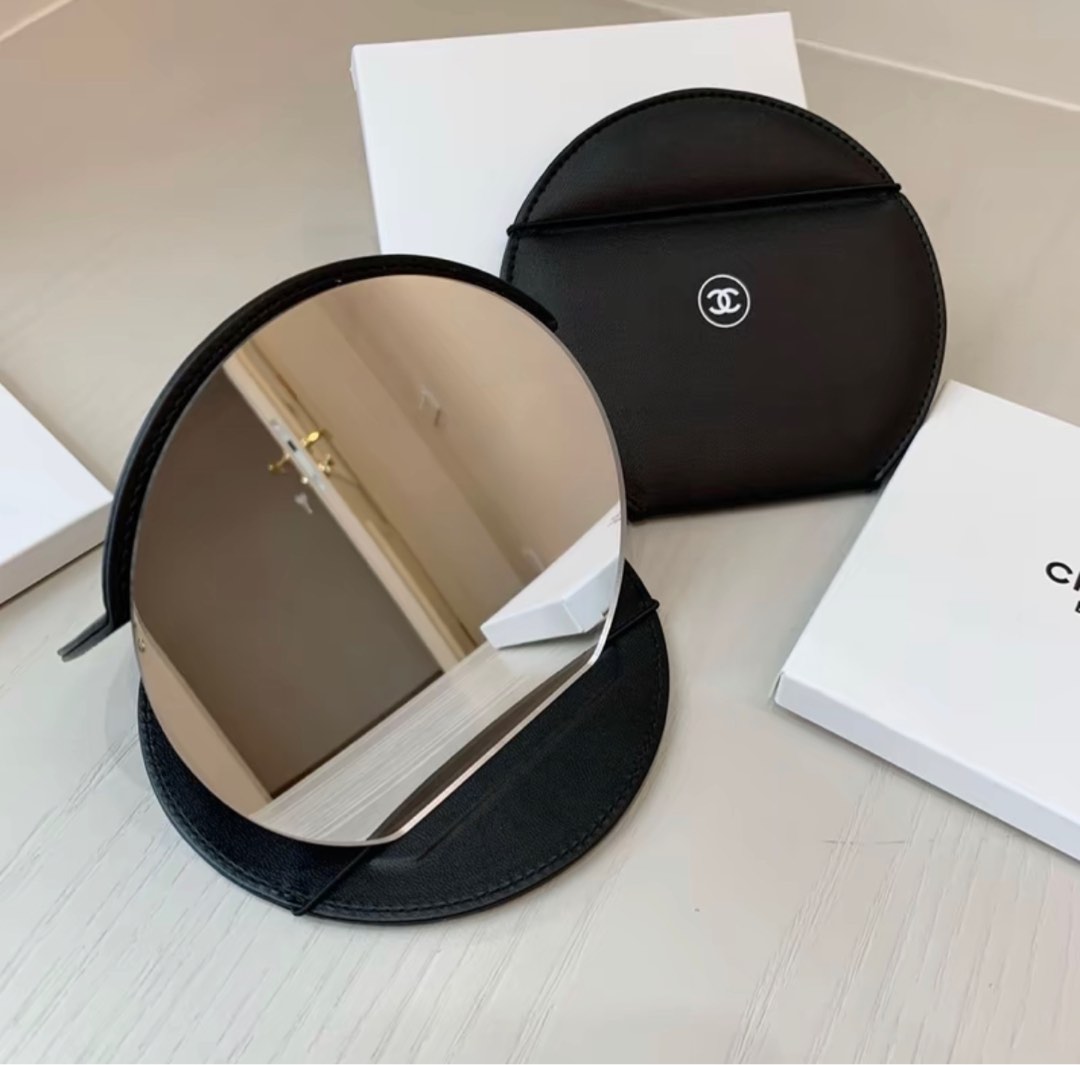 CHANEL Beaute Round Folding Travel Mirror VIP Gift Foldable Mirror ...