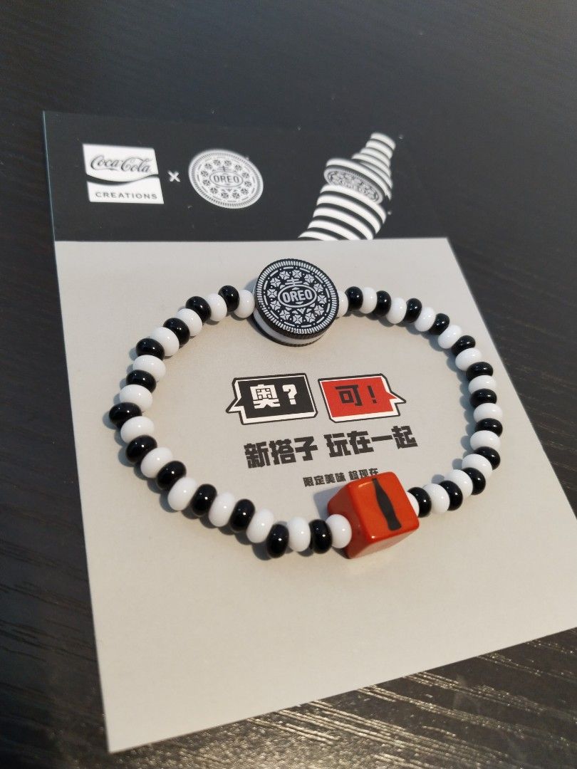 Coca Cola Coke x Oreo Bracelet, Hobbies & Toys, Collectibles ...