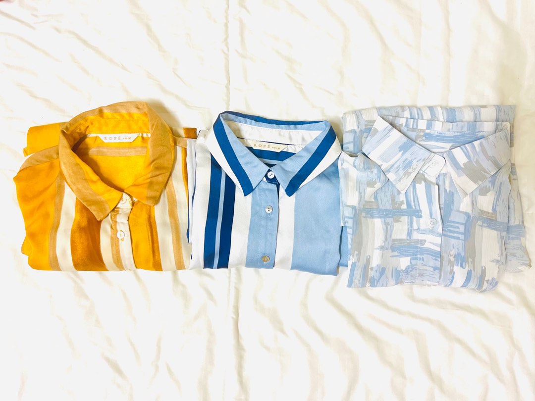 Combo Blouse Rope Brands Outlet, Women's Fashion, Dresses & Sets ...