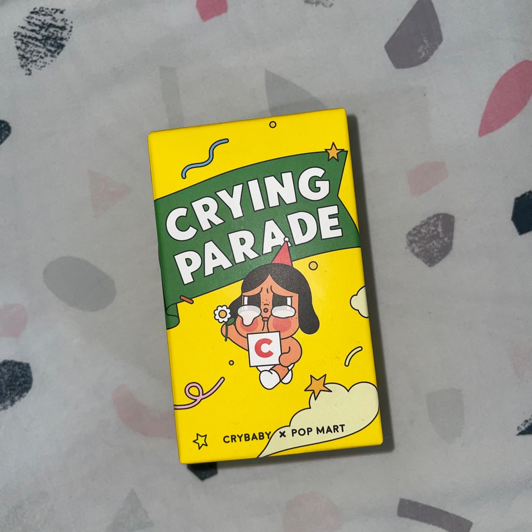 Crying Parade CRYBABY POPMART, Toys & Collectibles, Mainan di Carousell