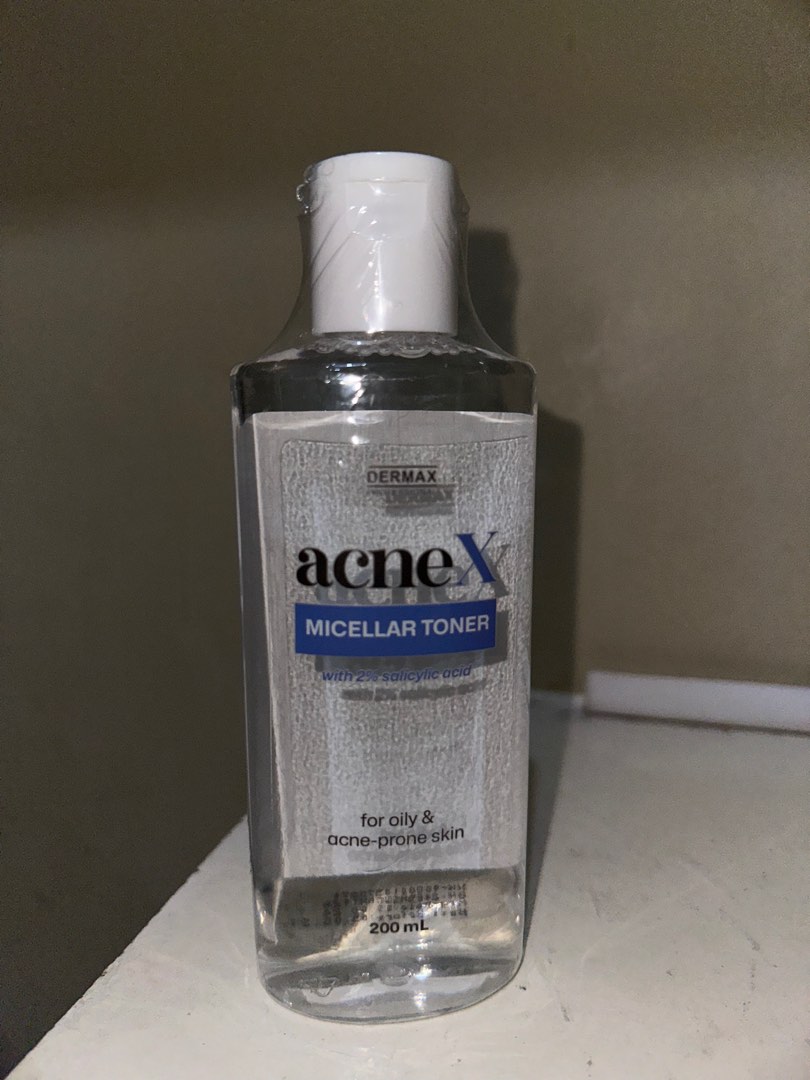 DERMAX Pro AcneX Micellar Toner 200mL, Beauty & Personal Care, Face ...