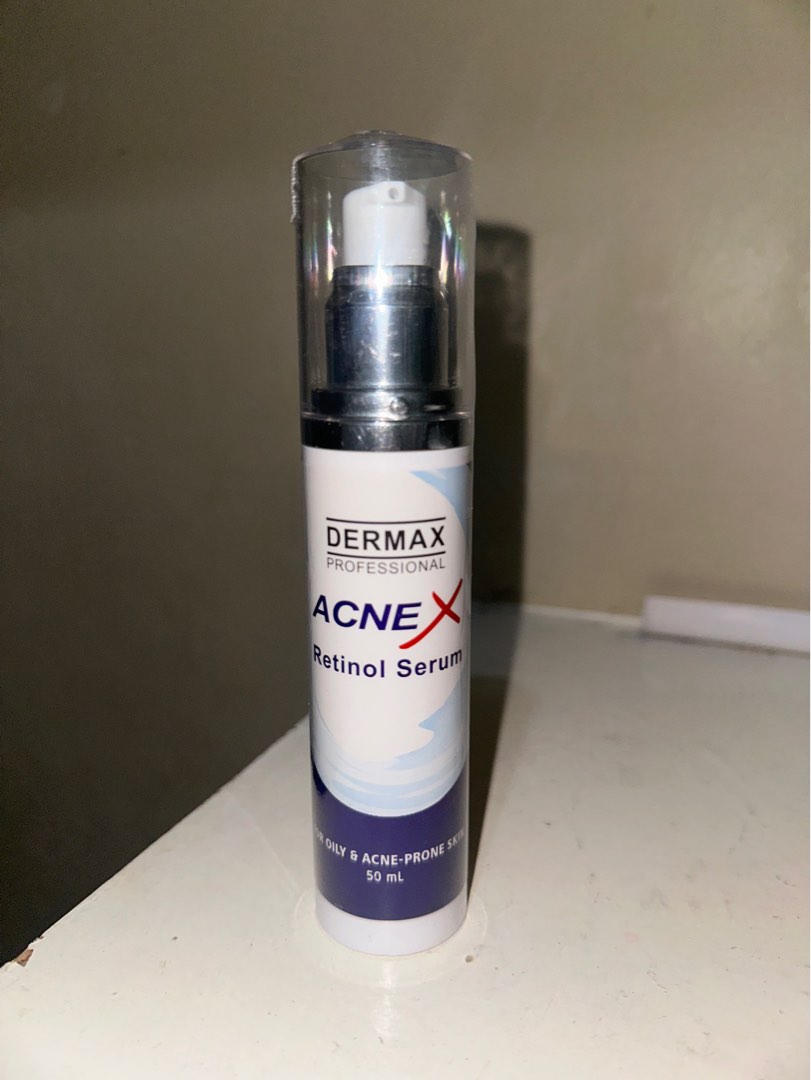 DERMAX Pro AcneX Retinol Serum, Beauty & Personal Care, Face, Face Care ...
