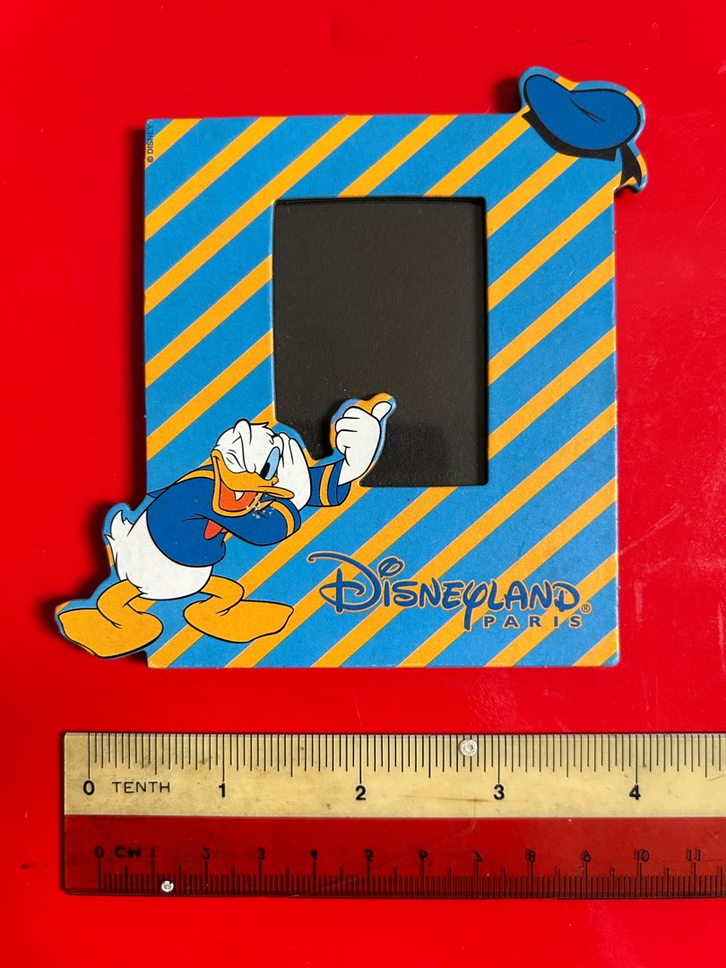 Disneyland Paris Donald Duck photo frame, Hobbies & Toys, Stationery ...