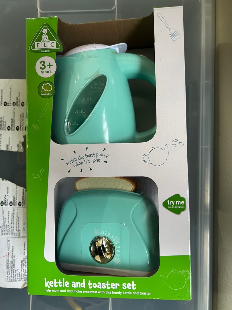 [ELC] Early Learning Centre Kettle And Toaster Set, Hobbies & Toys ...