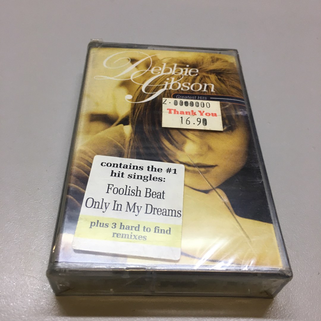 (Eng Cassette) Debbie Gibson greatest hits, Hobbies & Toys, Music ...