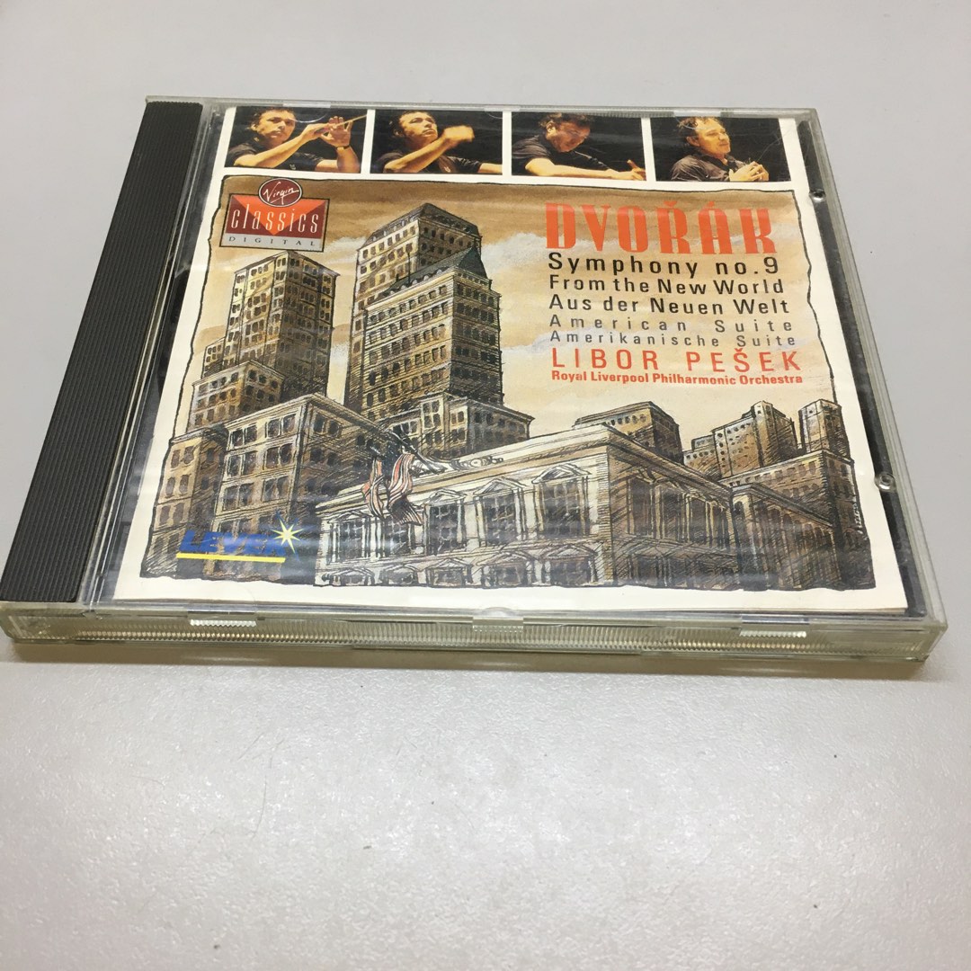 (Eng CD) Dvorak American Suite and symphony No.9 conducted by Libor Pesek, Hobbies & Toys, Music ...
