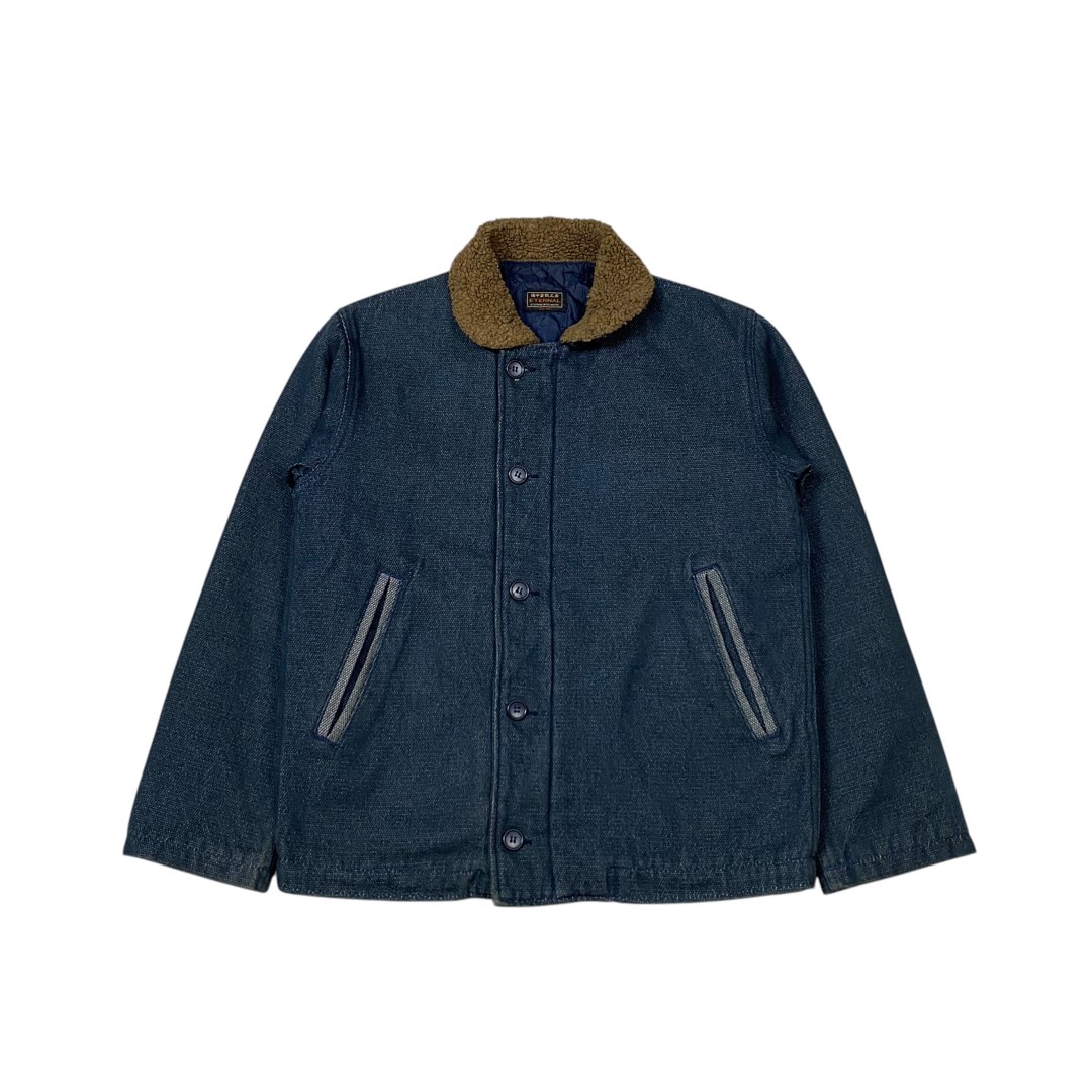 Eternal Japan N-1 Deck Jacket, Fesyen Pria, Pakaian , Atasan di Carousell